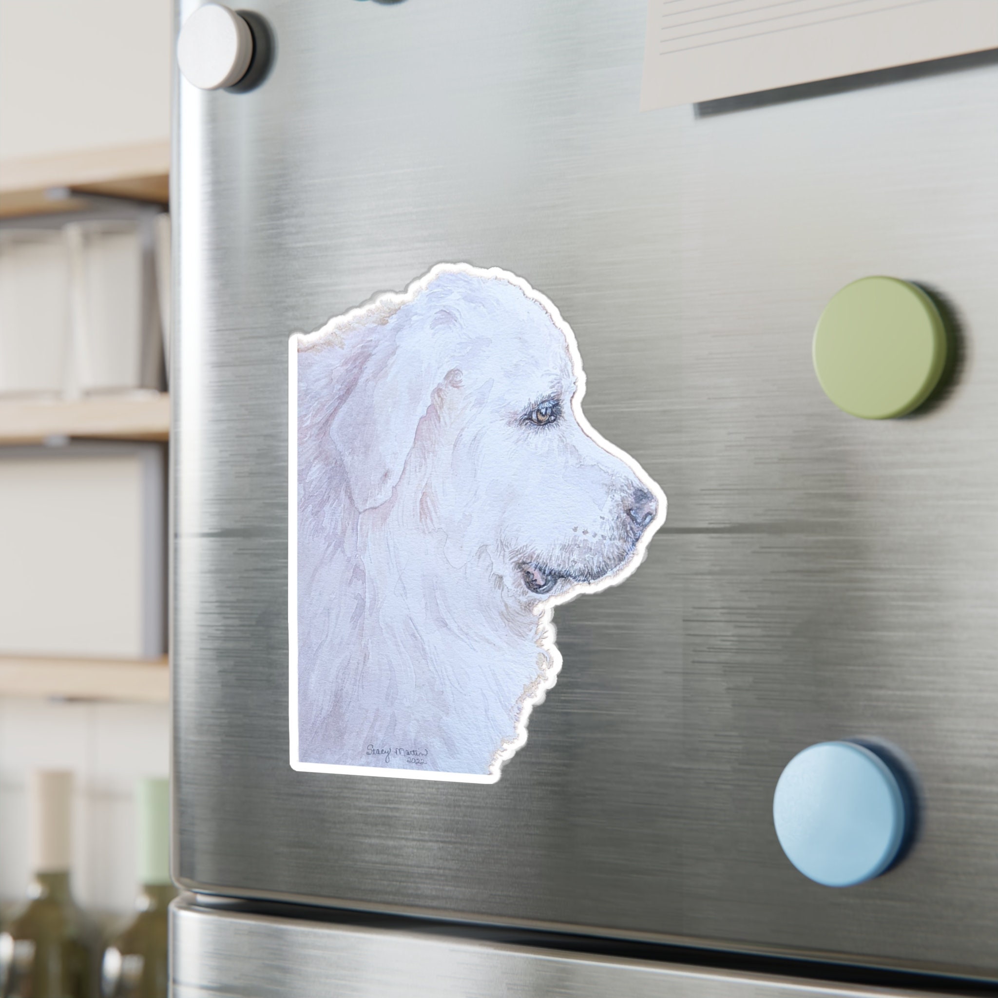 Sticker Decal Lilly Great Pyrenees Dog Sticker I Waterproof - Etsy