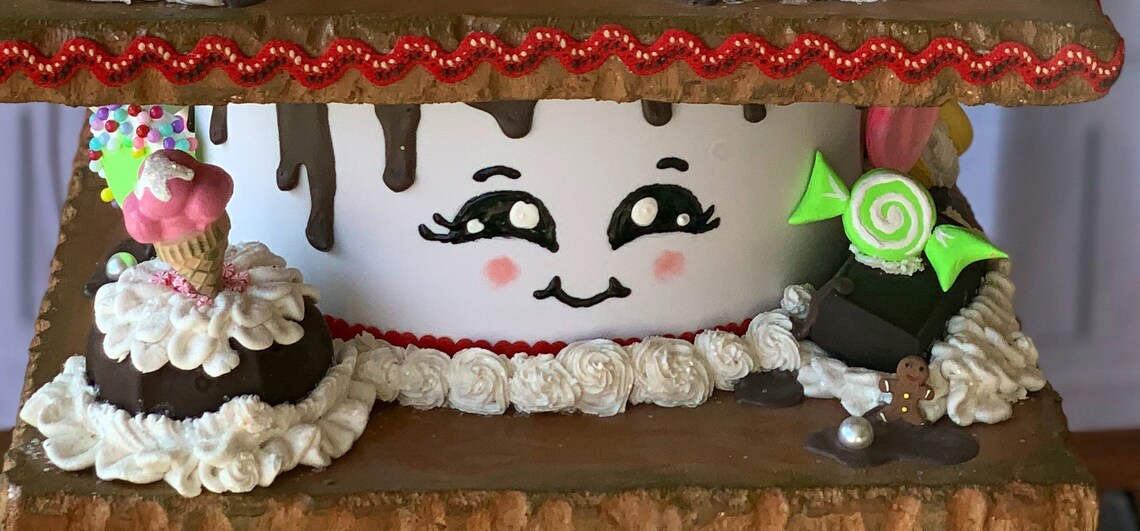 Fake Smore Giant Smores Gingerbread Decor Christmas - Etsy