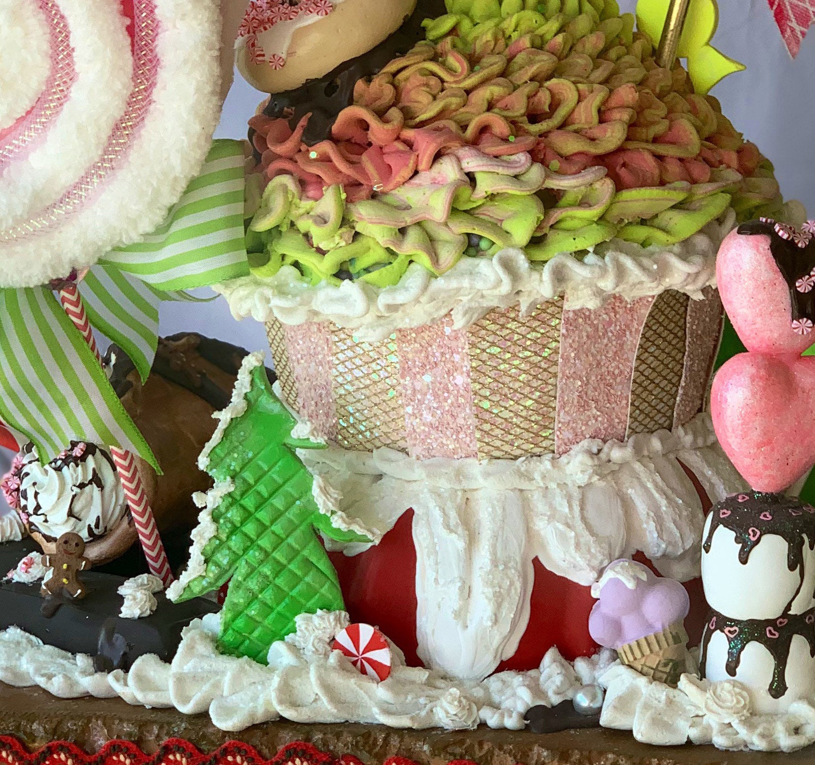 Fake Smore, Giant Smores, Gingerbread Decor, Christmas Decor, Christmas ...