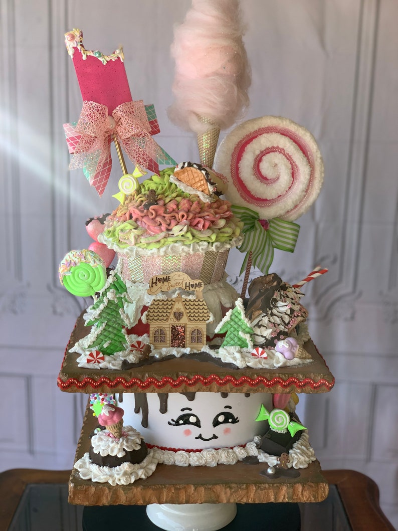 Fake Smore, Giant Smores, Gingerbread Decor, Christmas Decor, Christmas ...