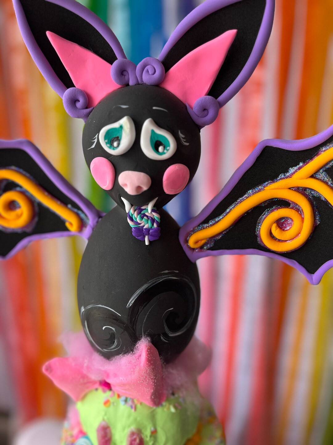 Halloween Cake, Bat Cake, Whimsical Halloween, Fake Cake, Whimsy ...