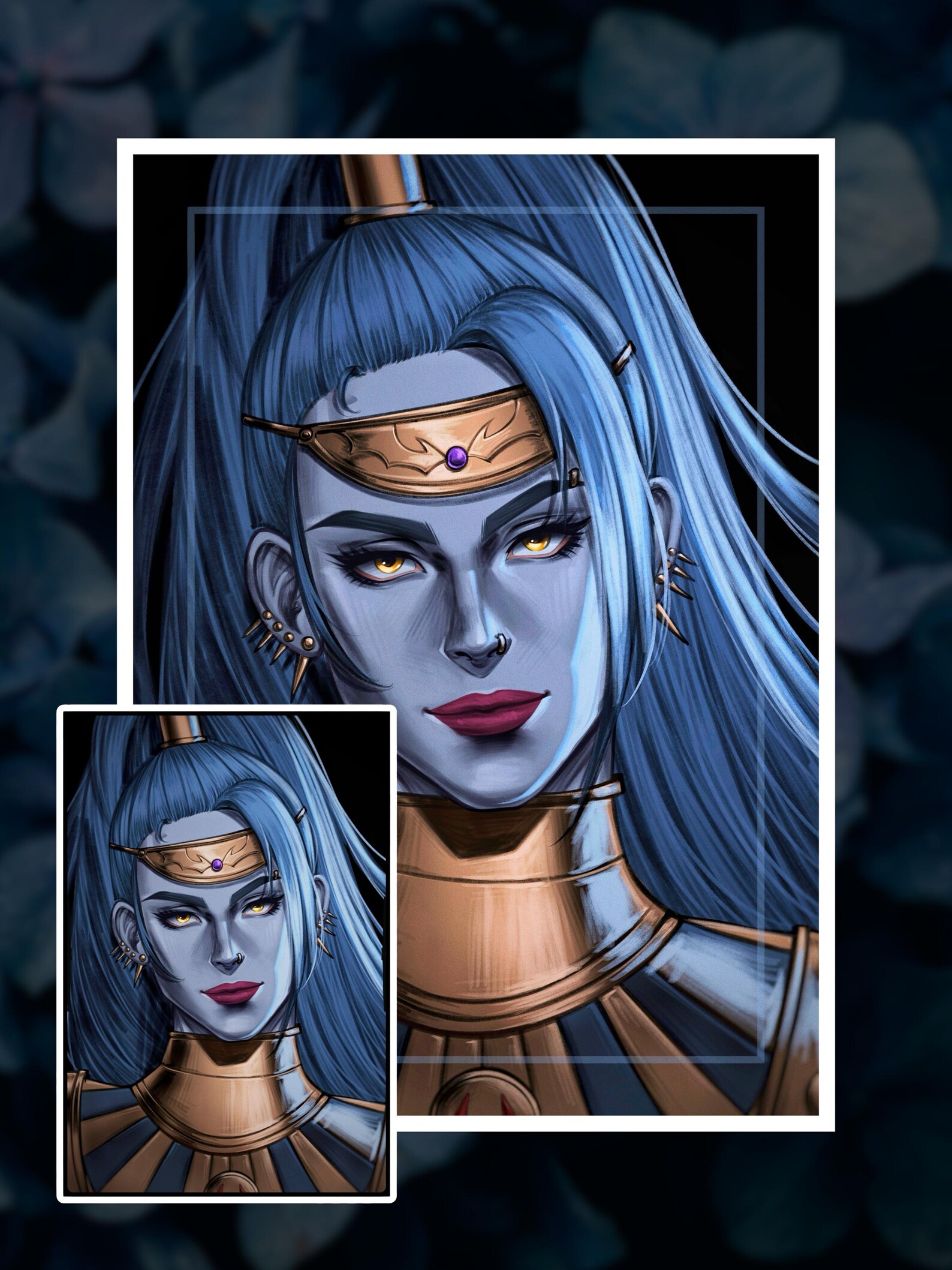 Hades Megaera Print Or Sticker Etsy