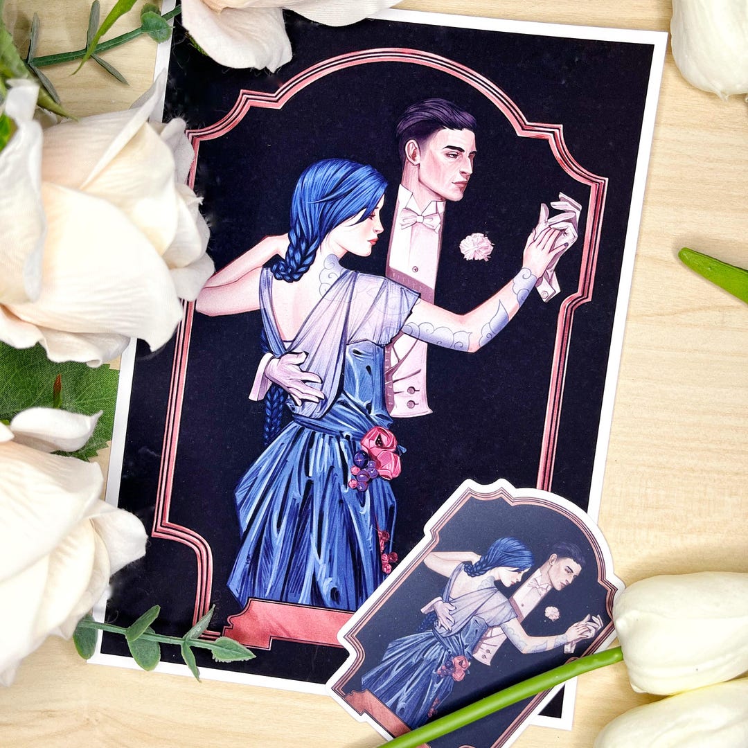Arcane - Jinx & Silco - Print or Sticker - Etsy