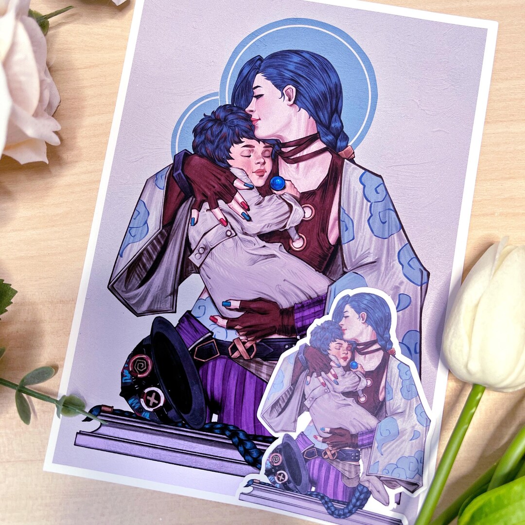 Arcane - Jinx & Isha - Print or Sticker - Etsy