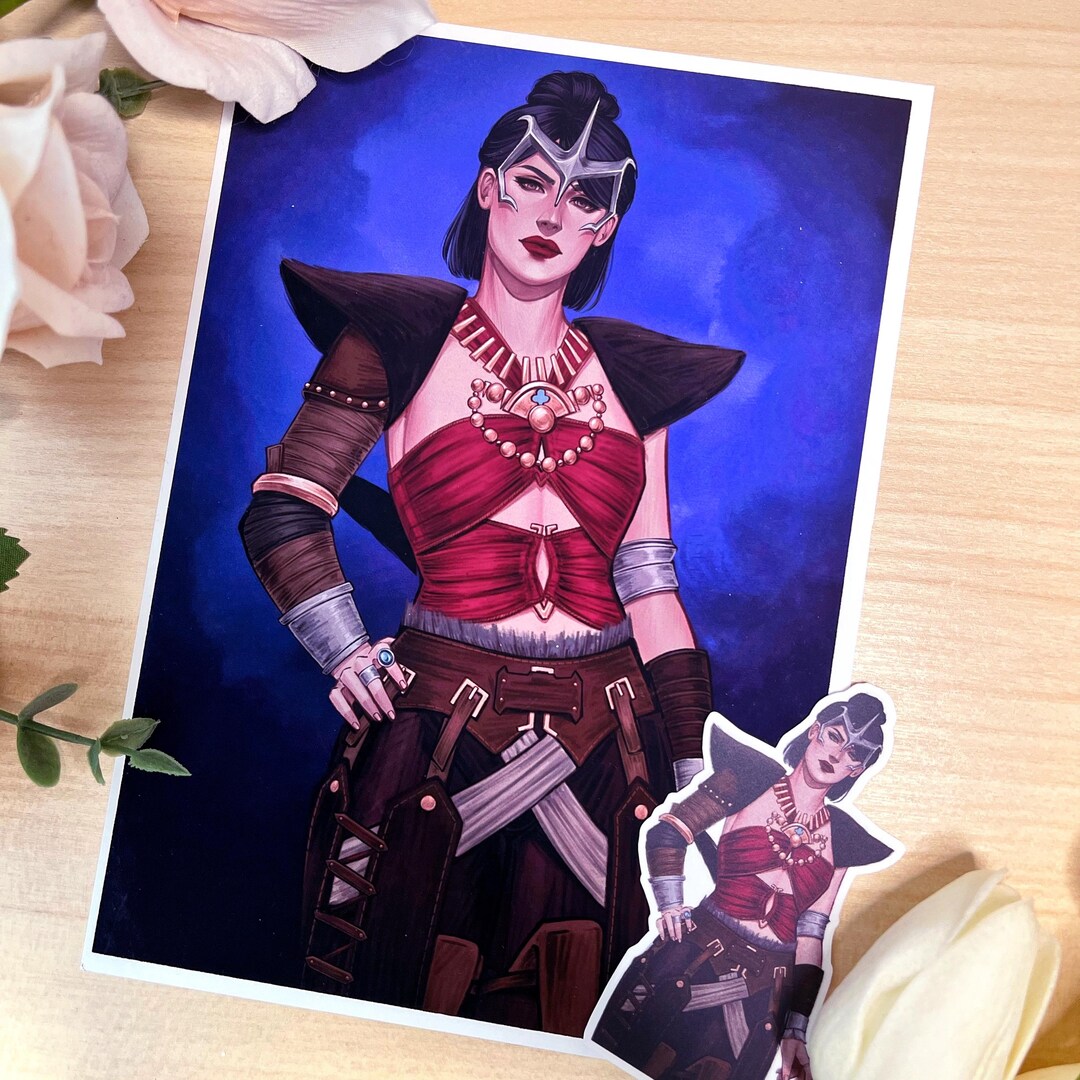 Dragon Age: the Veilguard - Morrigan - Print or Sticker - Etsy
