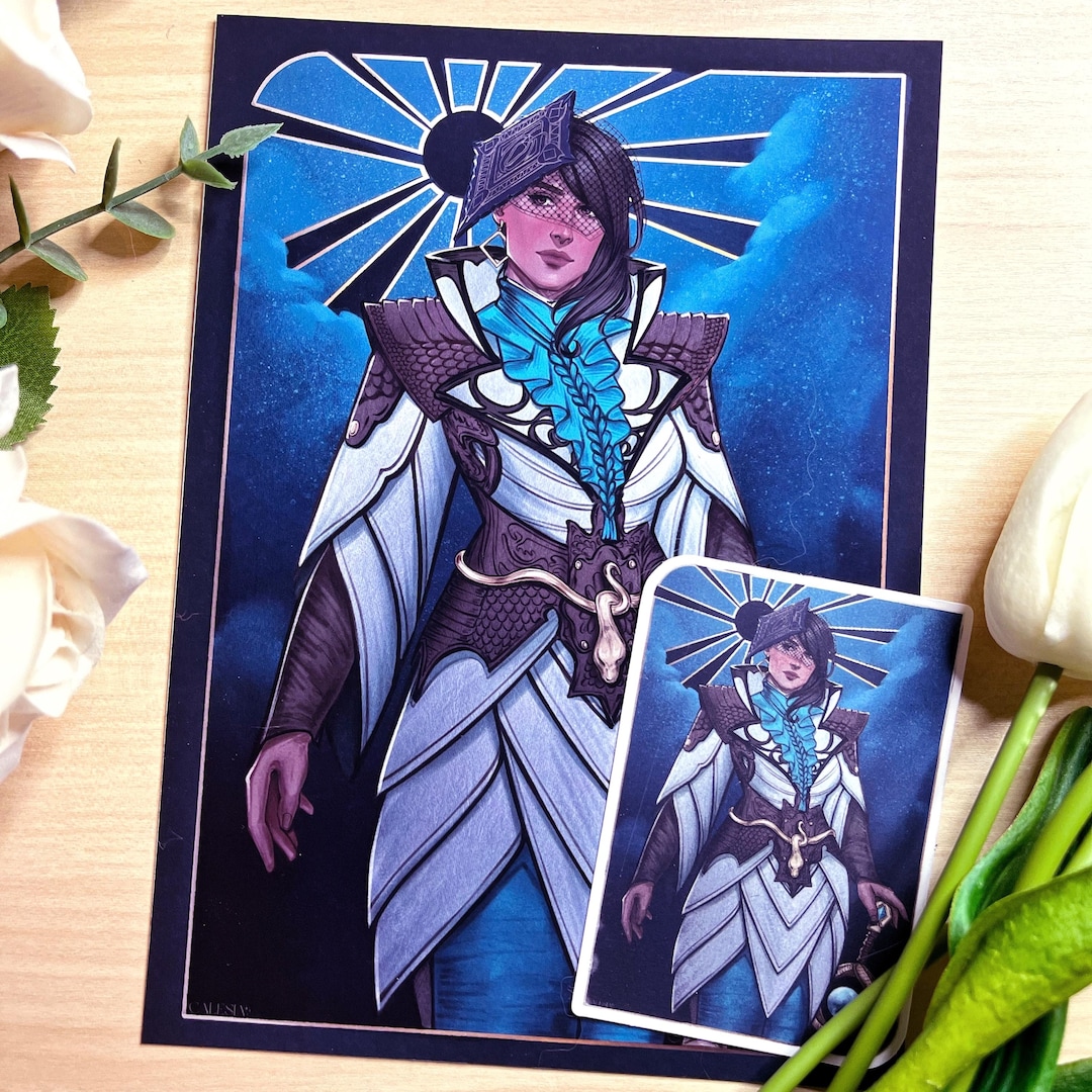 Dragon Age: the Veilguard - Neve Gallus - Print or Sticker - Etsy