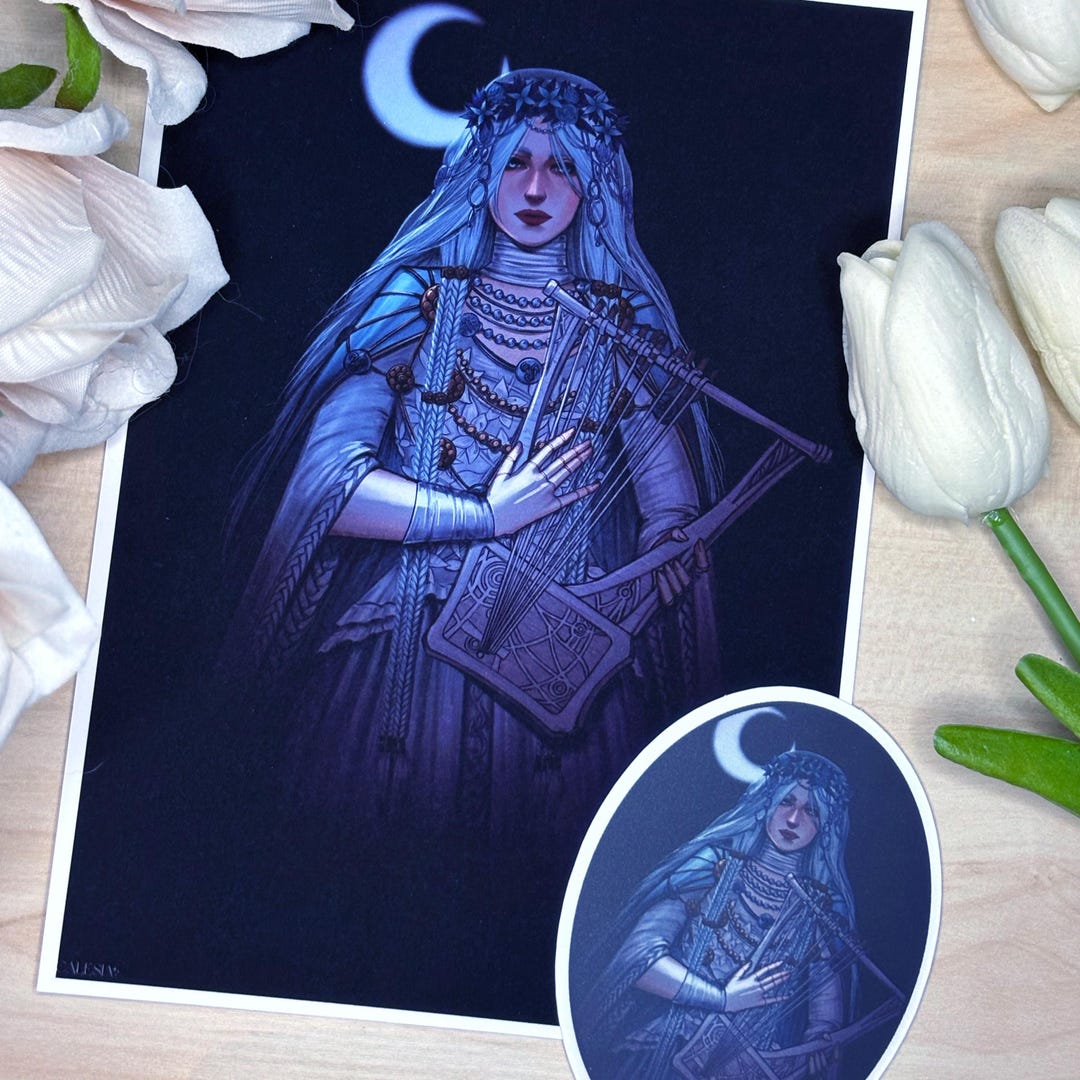 Elden Ring: Nightreign - Revenant - Print or Sticker - Etsy