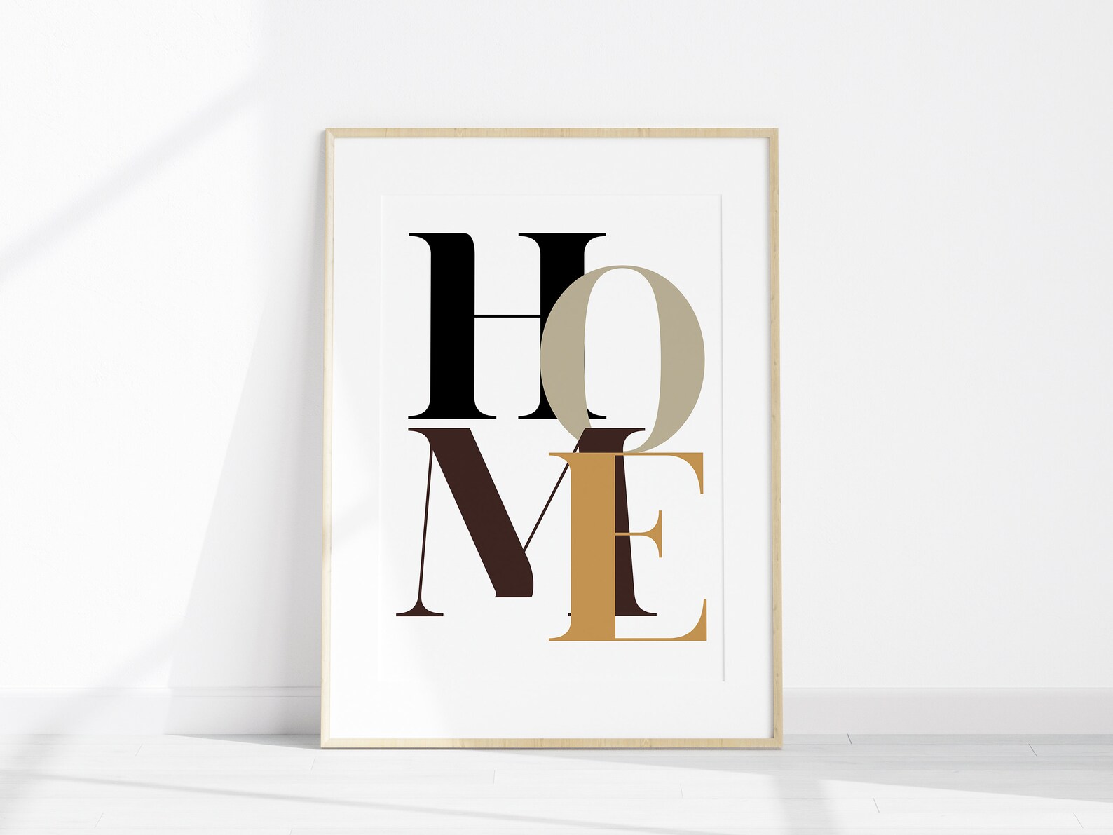 Home Decor Printable Poster, Modern Home Quote Print for Interior ...