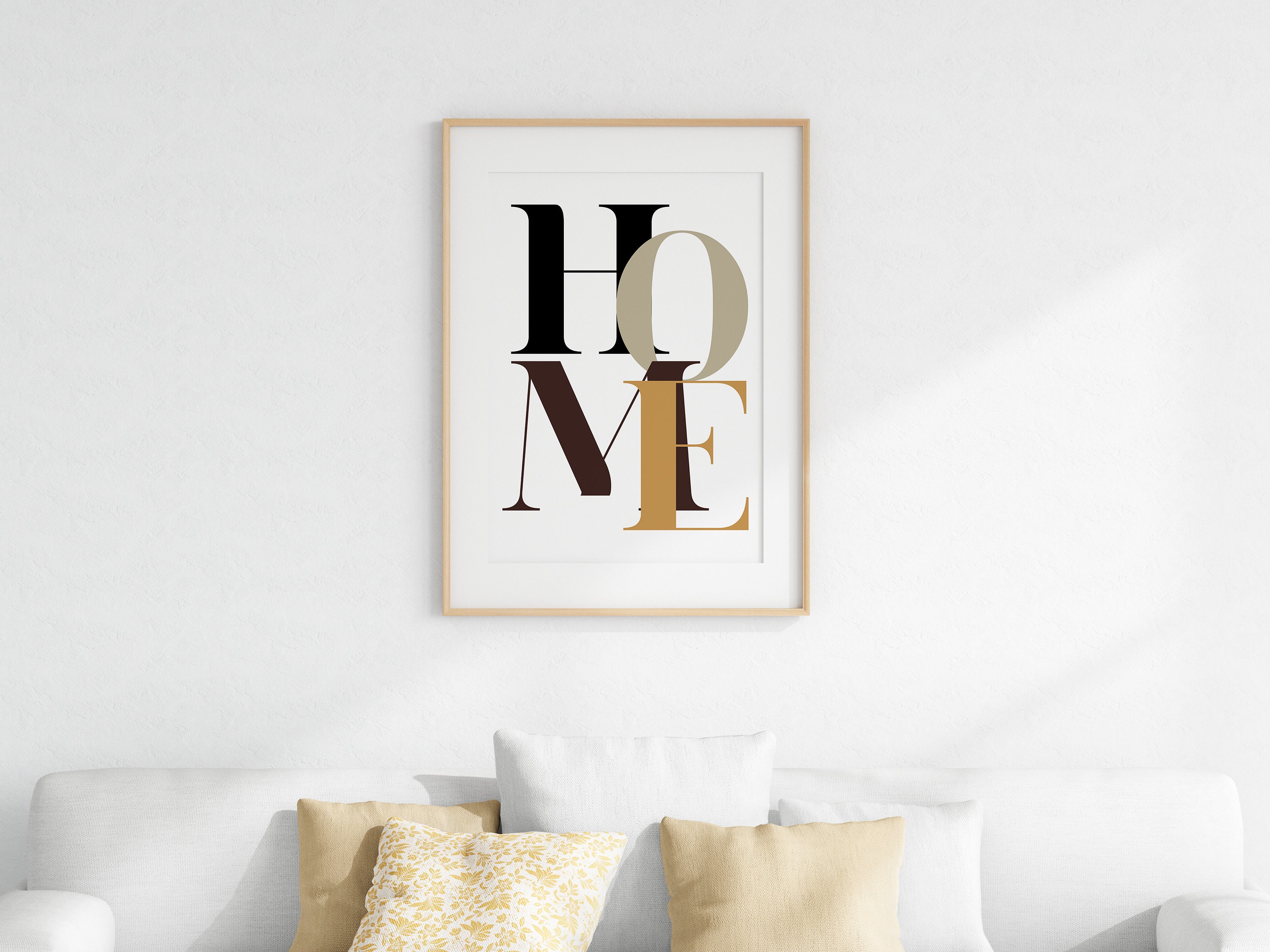 Home Decor Printable Poster, Modern Home Quote Print for Interior ...