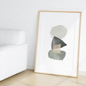 Printable Abstract Art Print Contemporary Wall Decor Digital - Etsy