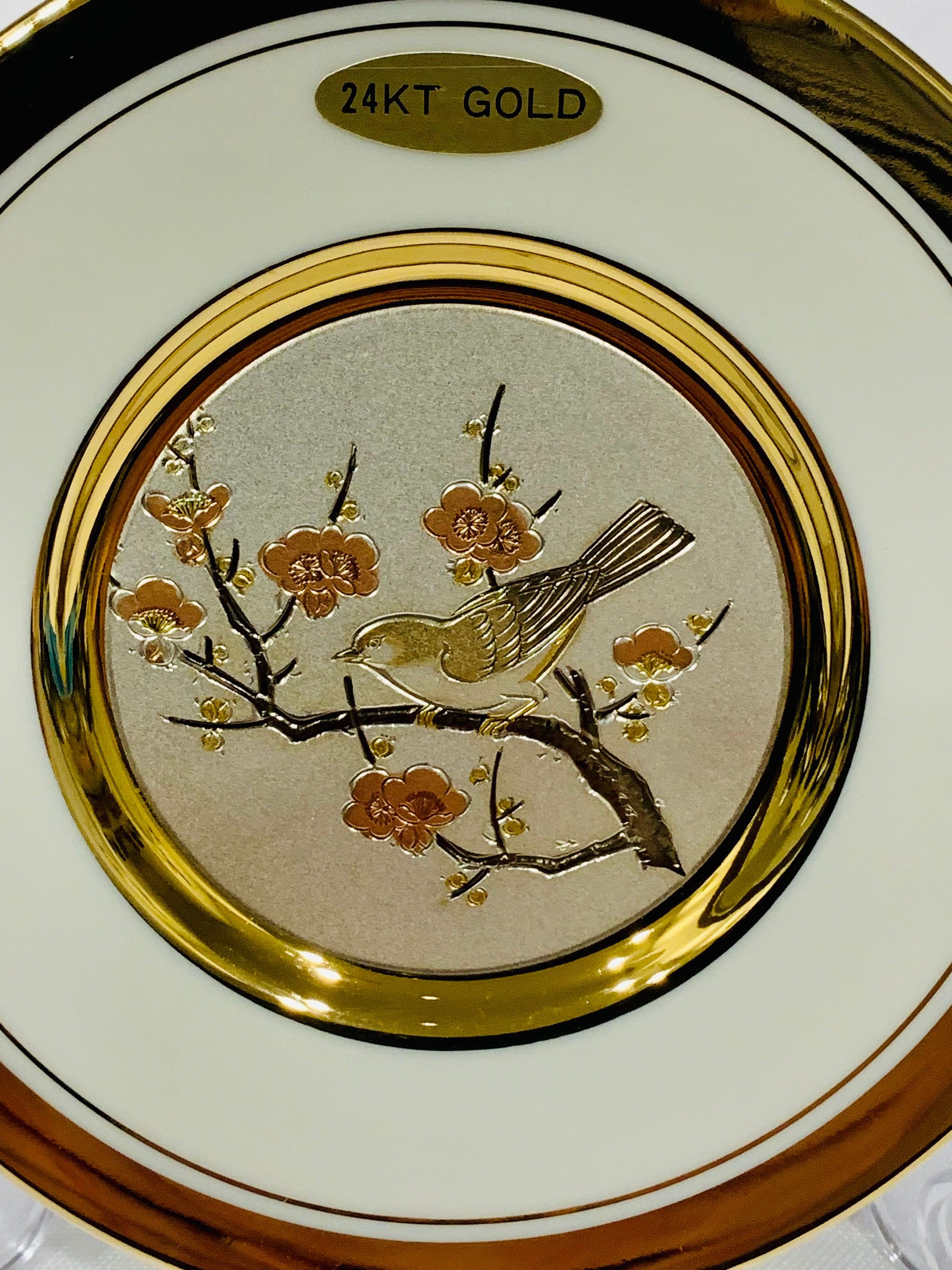 Dynasty Gallery Original Chokin Collection 24kt Gold Trimmed Decorative ...