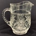 1960’s Anchor Hocking Prescut/star of David Small/pint Pitcher With ...