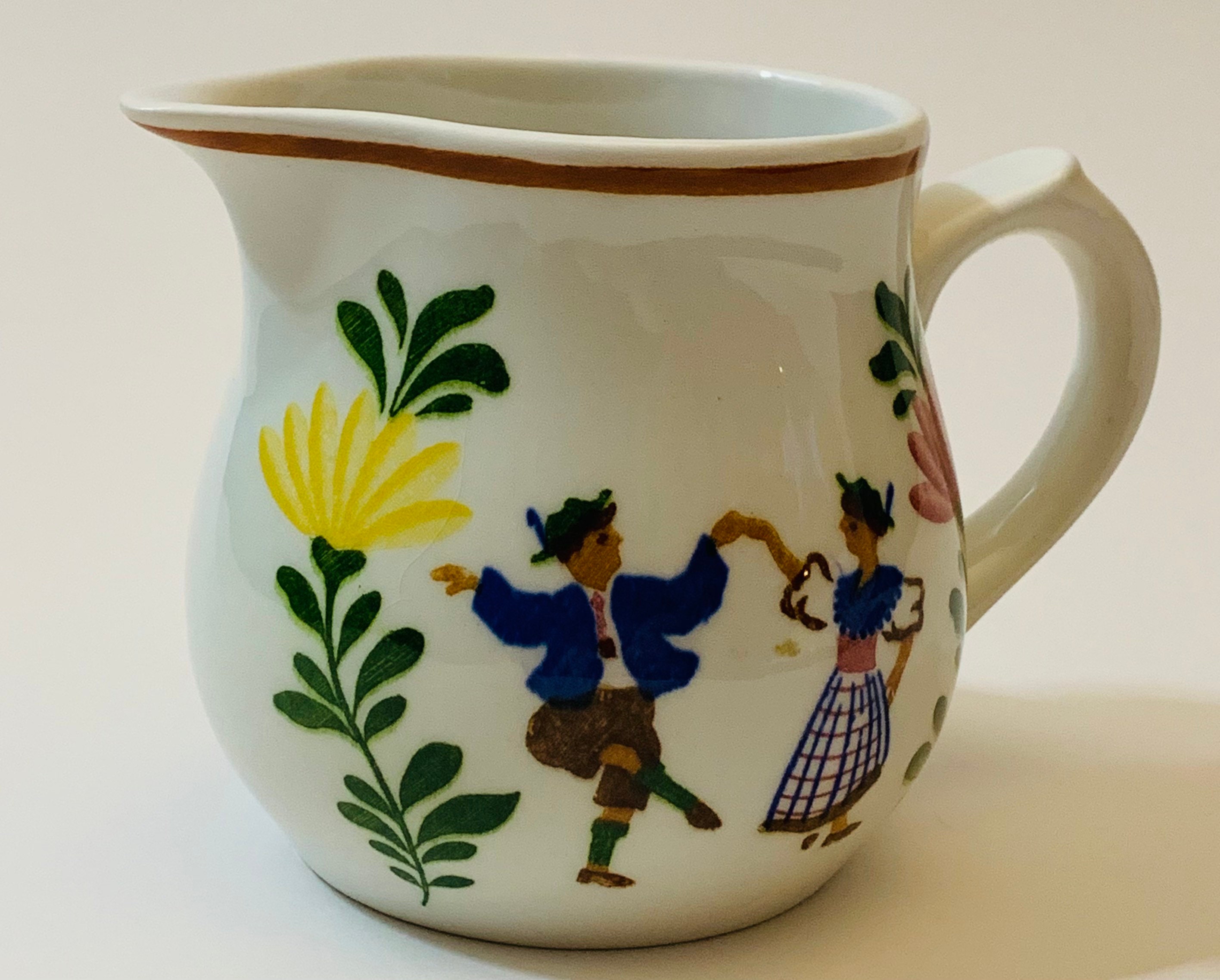 Vintage SB Alpine Ironstone Peasant Ware Creamer Pitcher. - Etsy