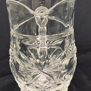 1960’s Anchor Hocking Prescut/star of David Small/pint Pitcher With ...