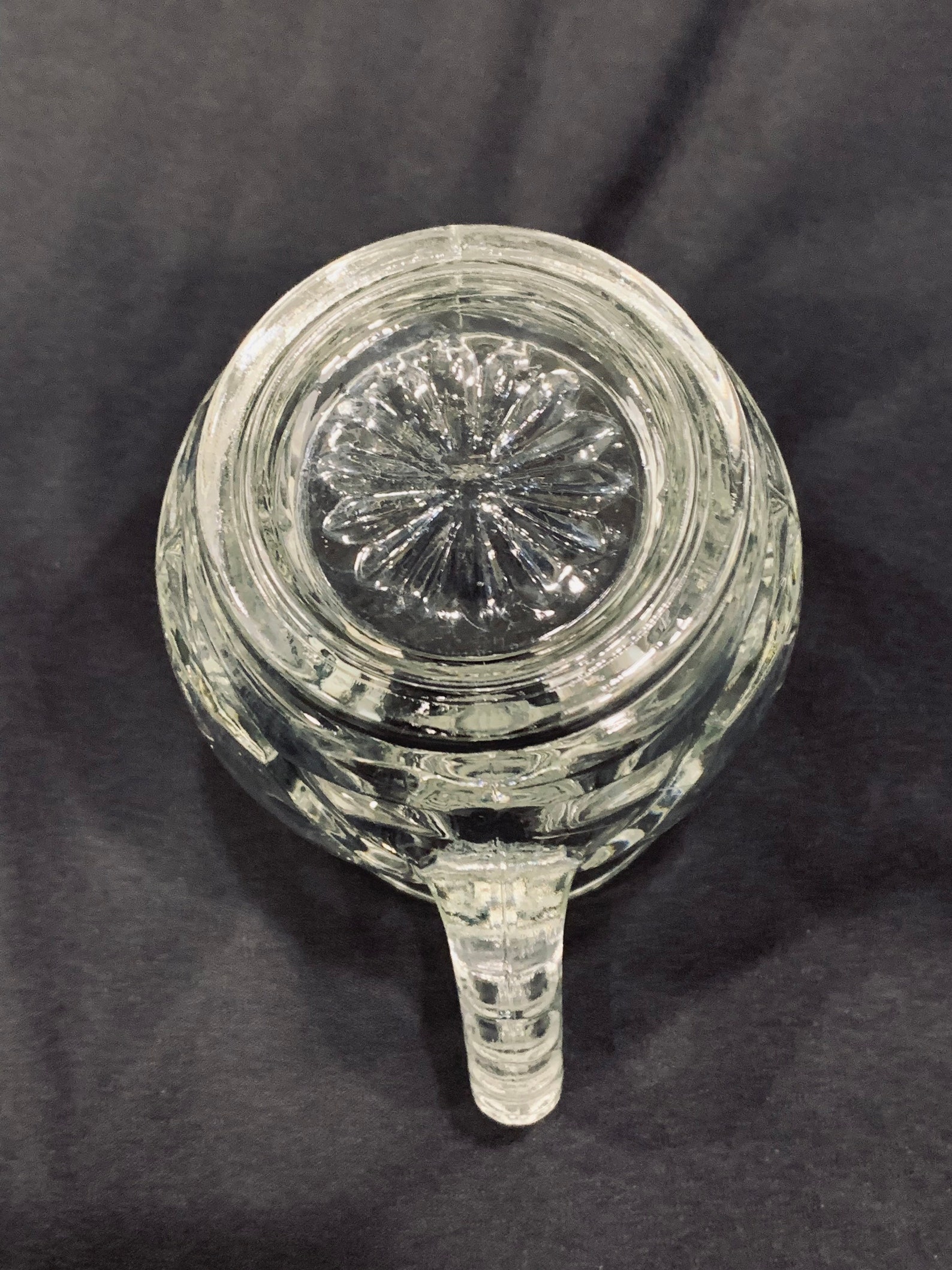 1960’s Anchor Hocking Prescut/star of David Small/pint Pitcher With ...