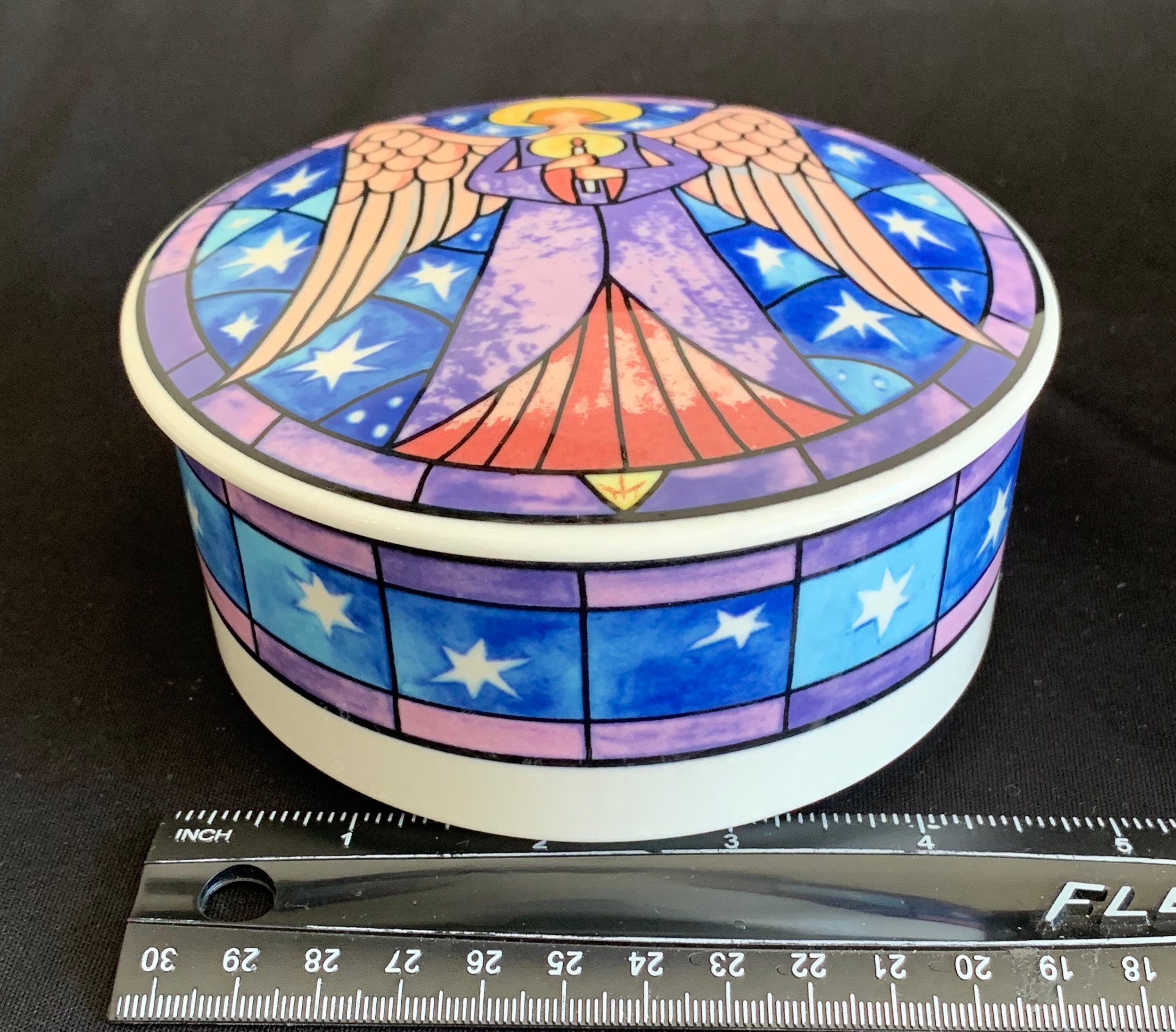 Vintage Mikasa Angel Trinket Box FREE SHIPPING - Etsy