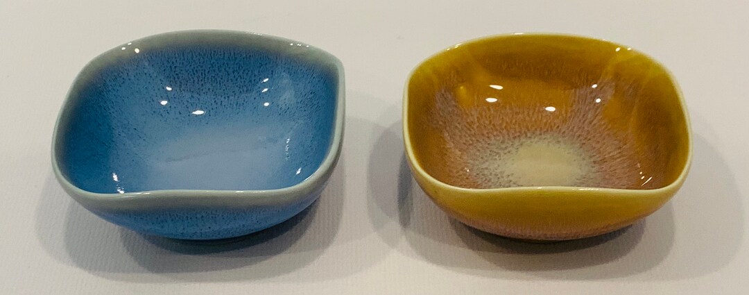 Carillon China Glazed Trinket Dishes of Decorative Mini Bowls. Made in ...