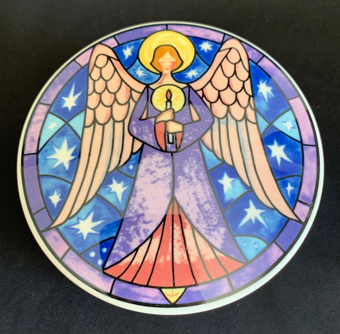 Vintage Mikasa Angel Trinket Box FREE SHIPPING - Etsy