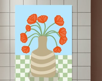 Flower Study Art Print - Etsy