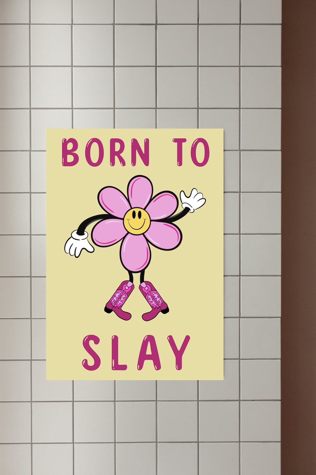Born to Slay, Printable Wall Art, Digital Download - Etsy