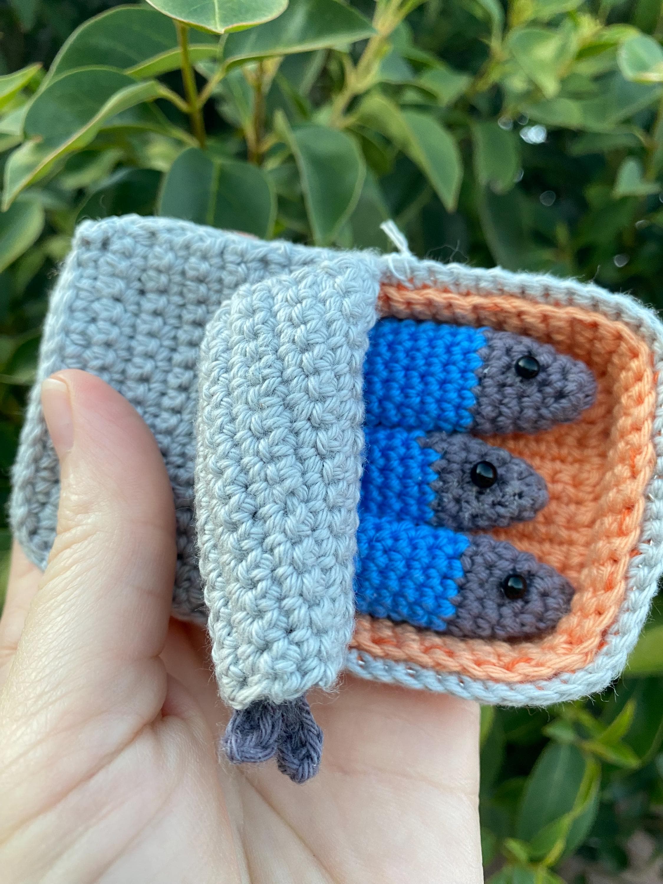 Tinned Fish CROCHET PATTERN Pdf – DIY Sardine Tin Amigurumi | Crochet ...