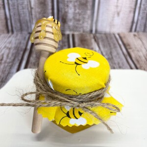 Fake Bee Honey Jar Bee Decor Fake Honey Bee Tiered Tray - Etsy