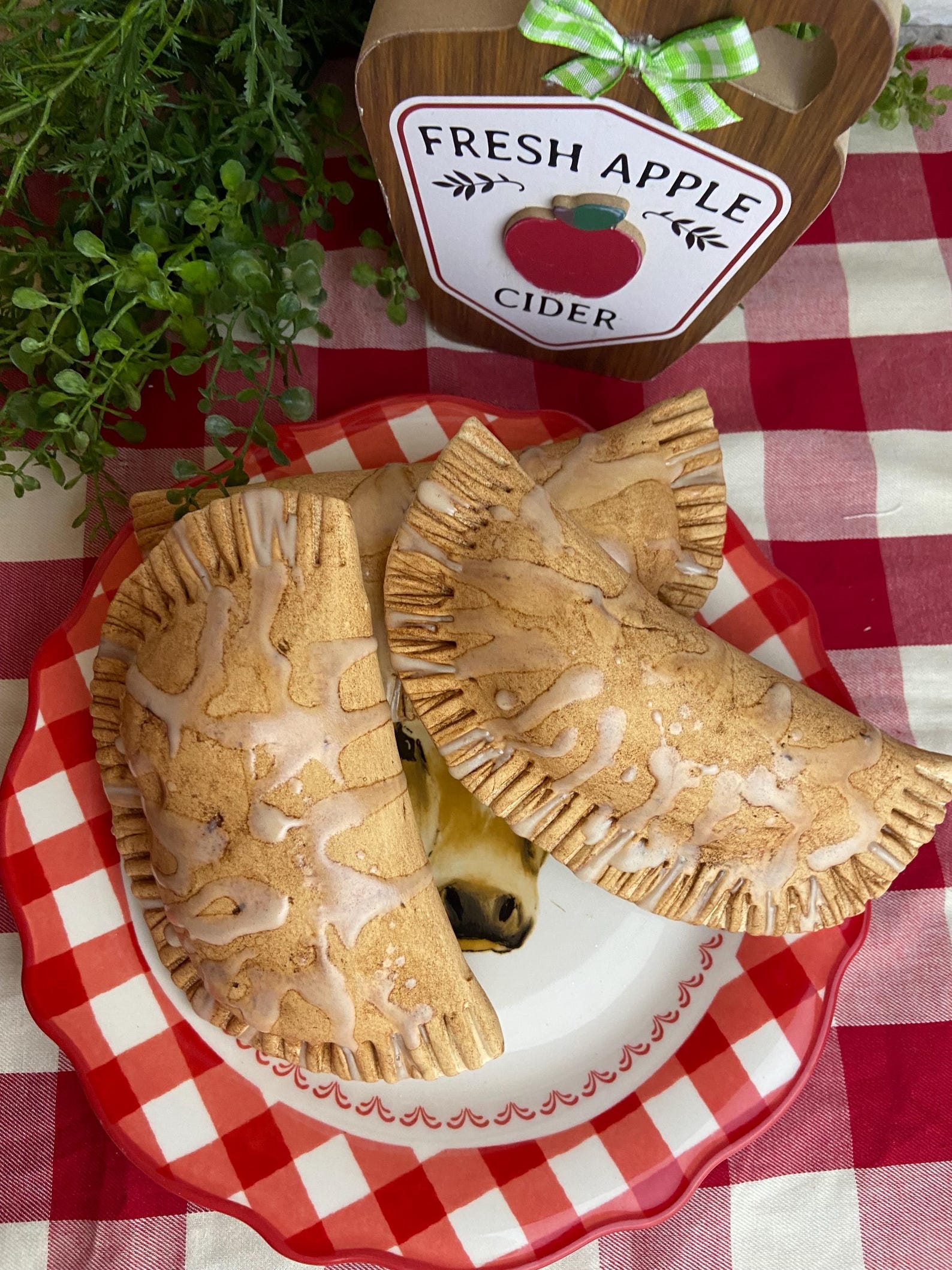 Faux Fried Pies: Primitive Tiered Tray Decor, Photo Prop - Etsy