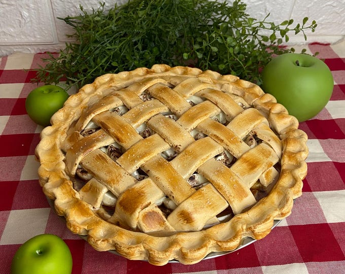 Fake Apple Pie, Faux Apple Pie Ala Mode, Fake Bake Pie, Faux Apple Pie ...