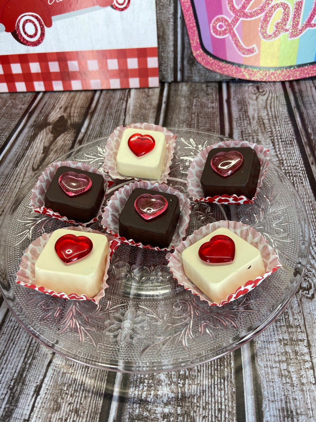 Fake Valentine Candy, Faux Valentine Candy, Fake Chocolate Candy, Faux ...