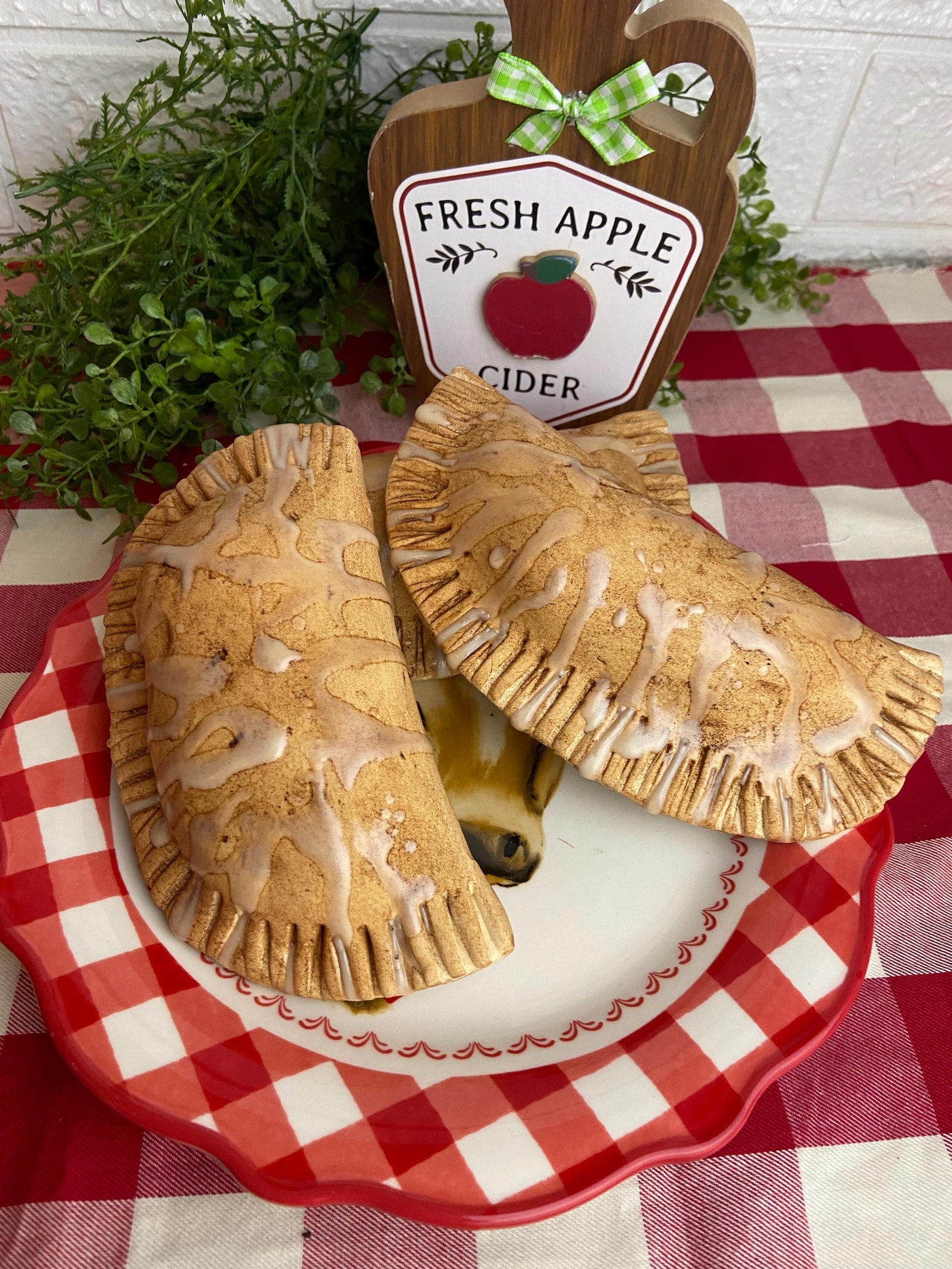 Faux Fried Pies: Primitive Tiered Tray Decor, Photo Prop - Etsy