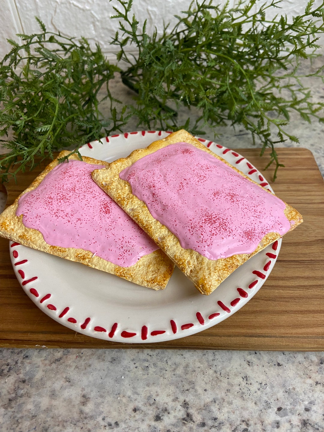 Fake Cherry Breakfast Pastry, Fake Pastry, Faux Breakfast Foods, Photo ...