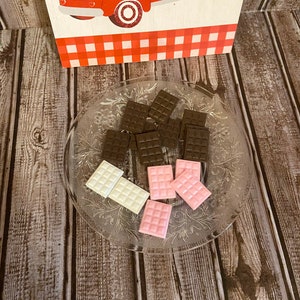 Set of 3 Fake Chocolate Candy Bars, Fake Chocolate Bars for Fake Bakes ...