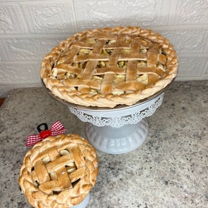 Faux Apple Pie, Fake Apple Pie, Fake Pie, Apple Pie Decor - Etsy