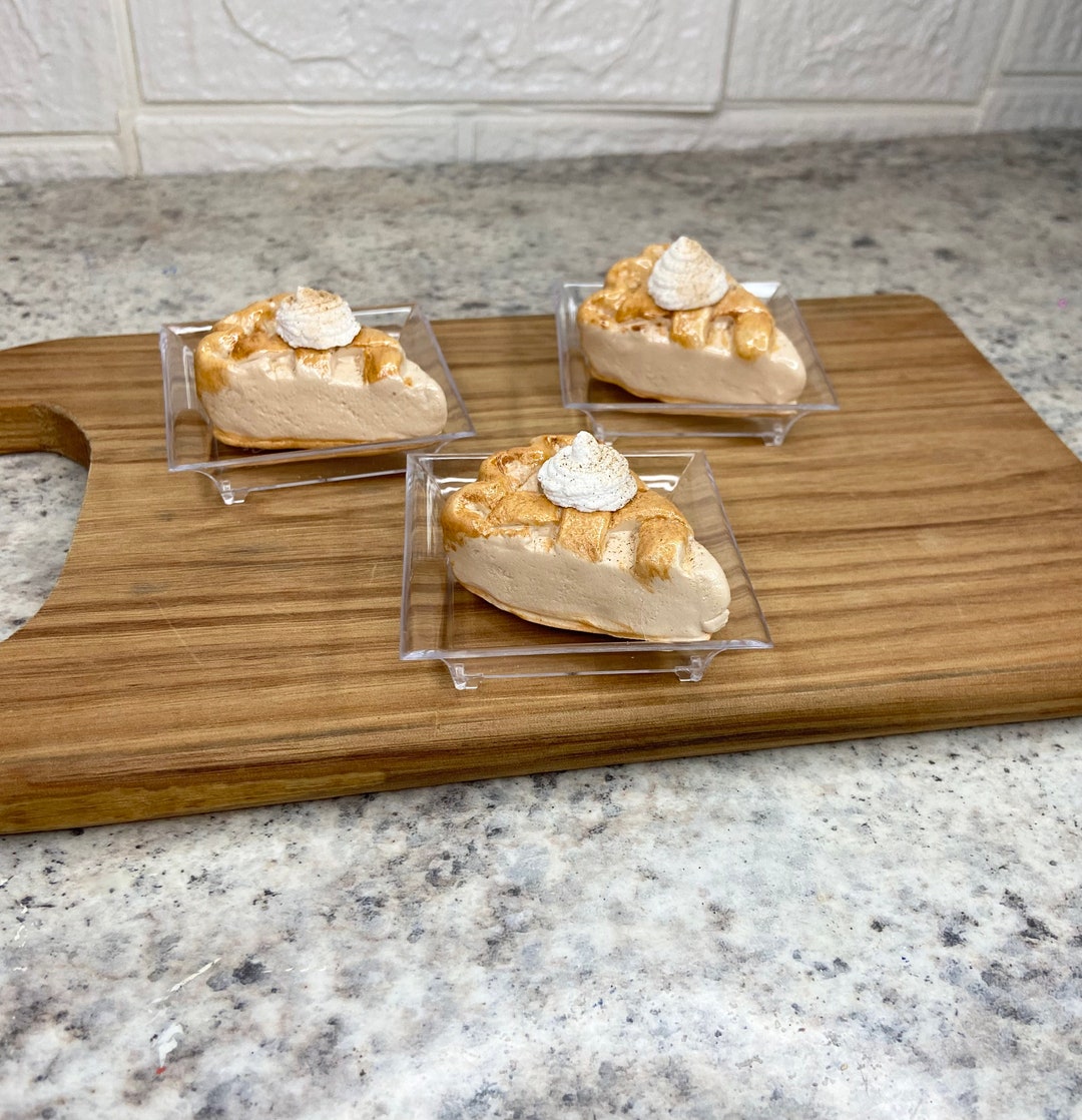 Faux Mini Apple Pie Slice, Fake Apple Pie Slice, Fall Decor, Fall ...