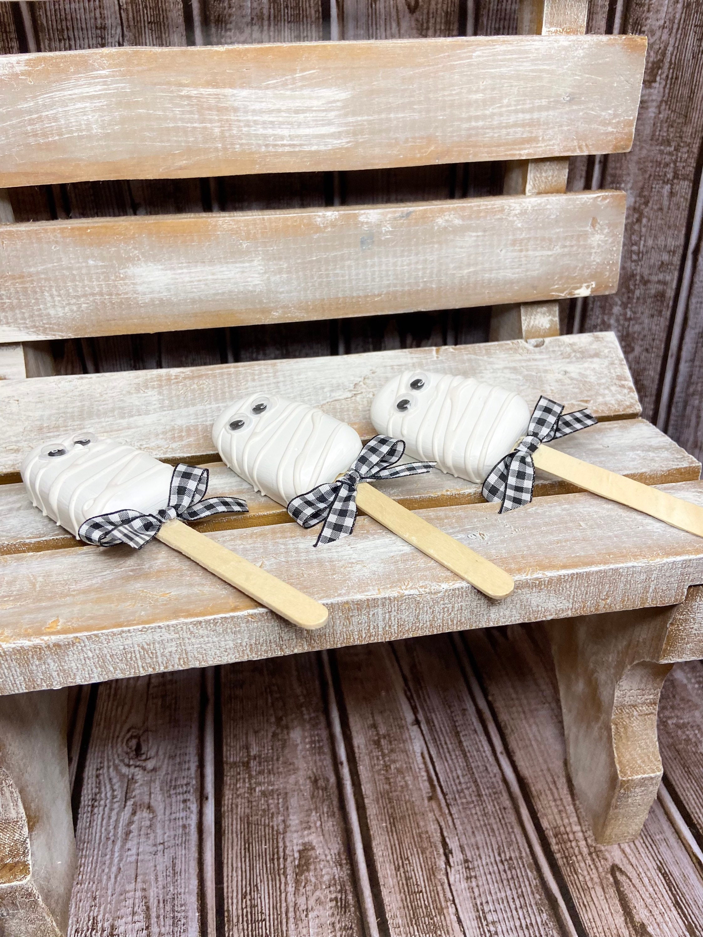 Fake Mummy Cakesicle Fake Halloween Cakesicle Halloween - Etsy