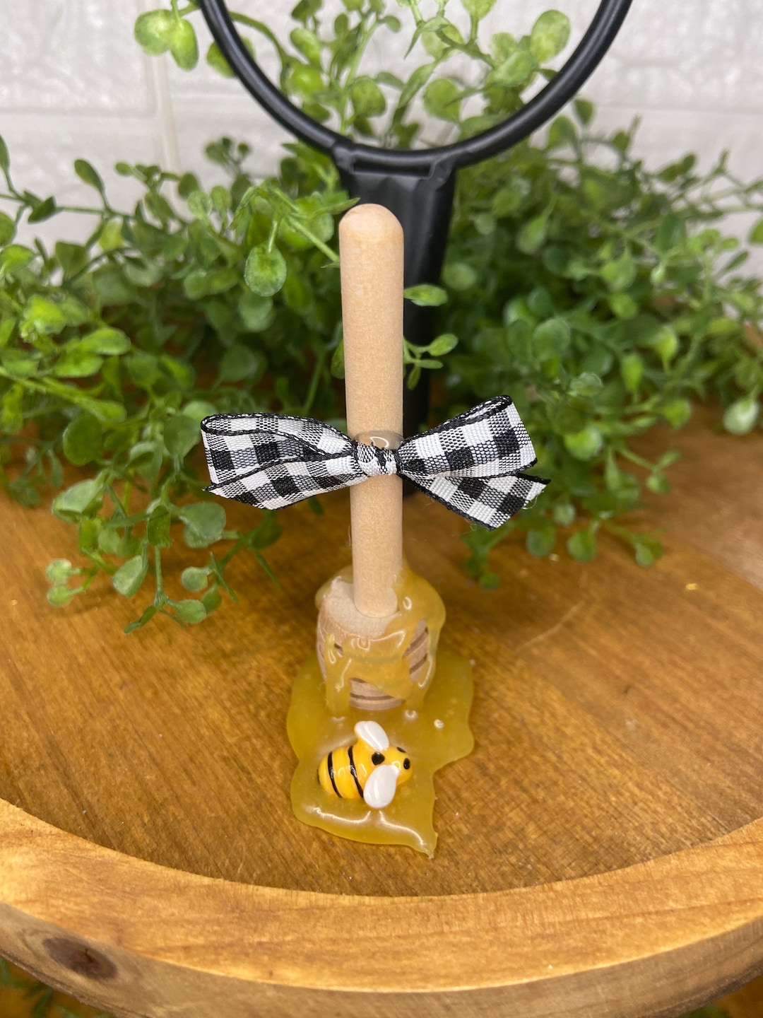 Honey Dipper, Fake Honey Dipper, Fake Honey Stick, Bee Decor, Bee ...