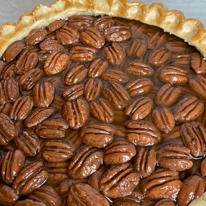 Faux Pecan Pie, Large Pecan Pie, Fake Large Pie, Faux Fall Pie - Etsy
