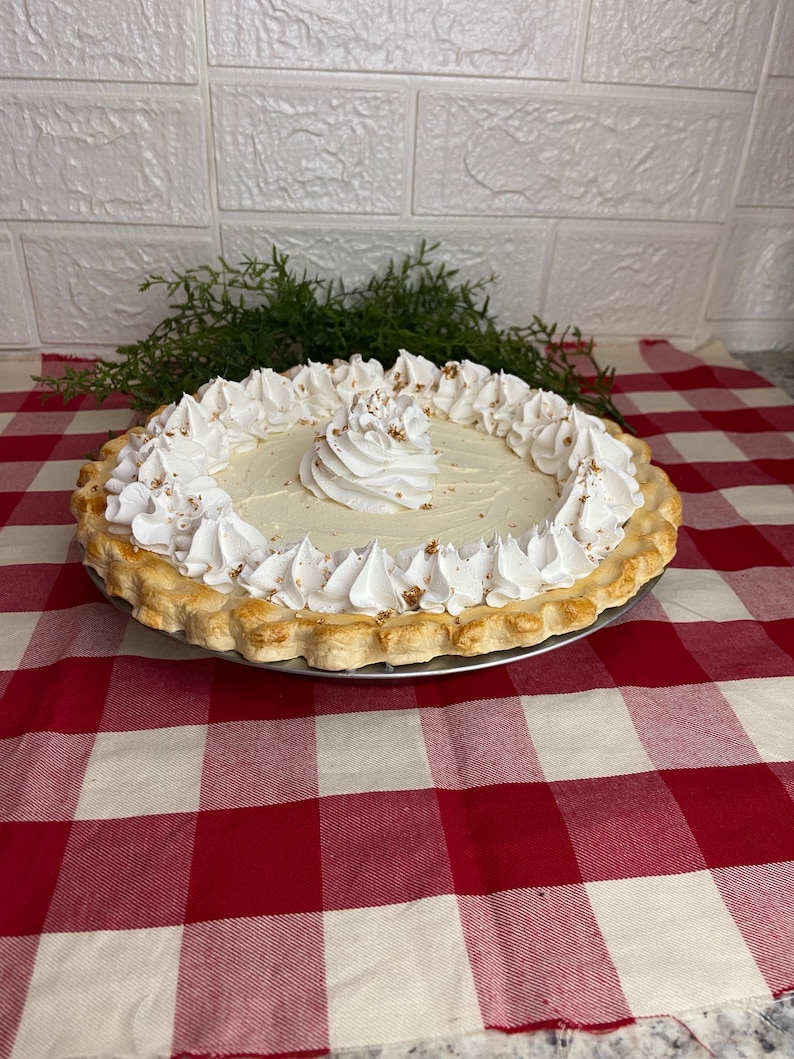 Fake Coconut Cream Pie: Realistic Dessert Prop, Bakery Display, Kitchen ...