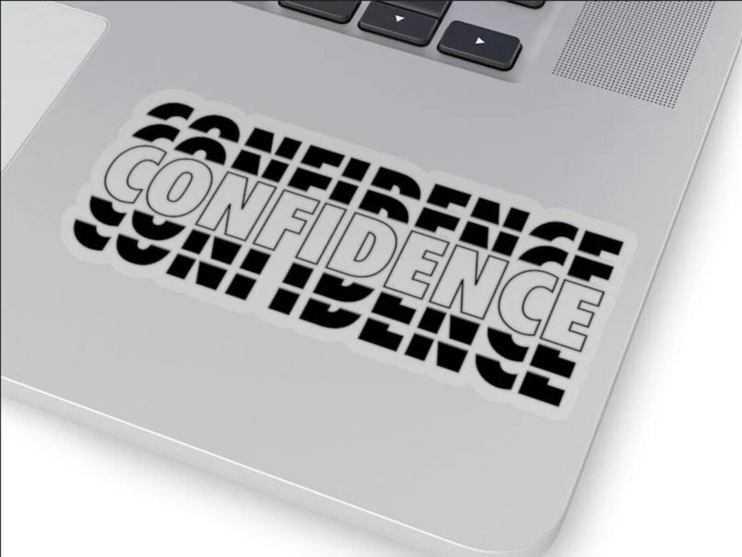 Confidence Sticker Pack, Motivational Sticker, 3 Different Sizes - Etsy