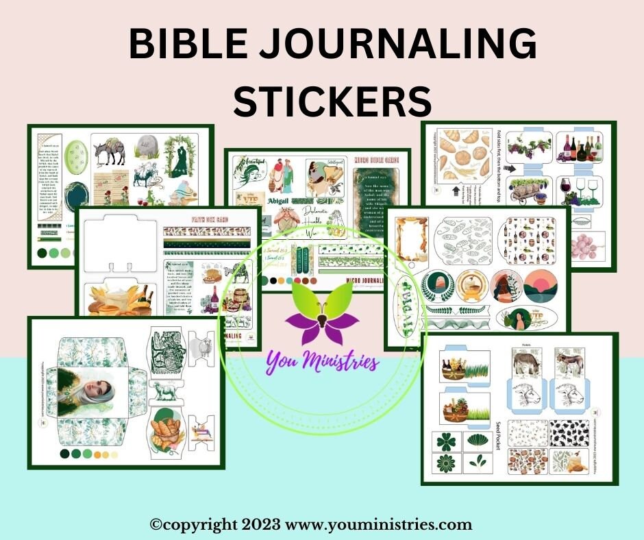 Abigail Women of the Bible Bible Journaling Stickers Micro - Etsy
