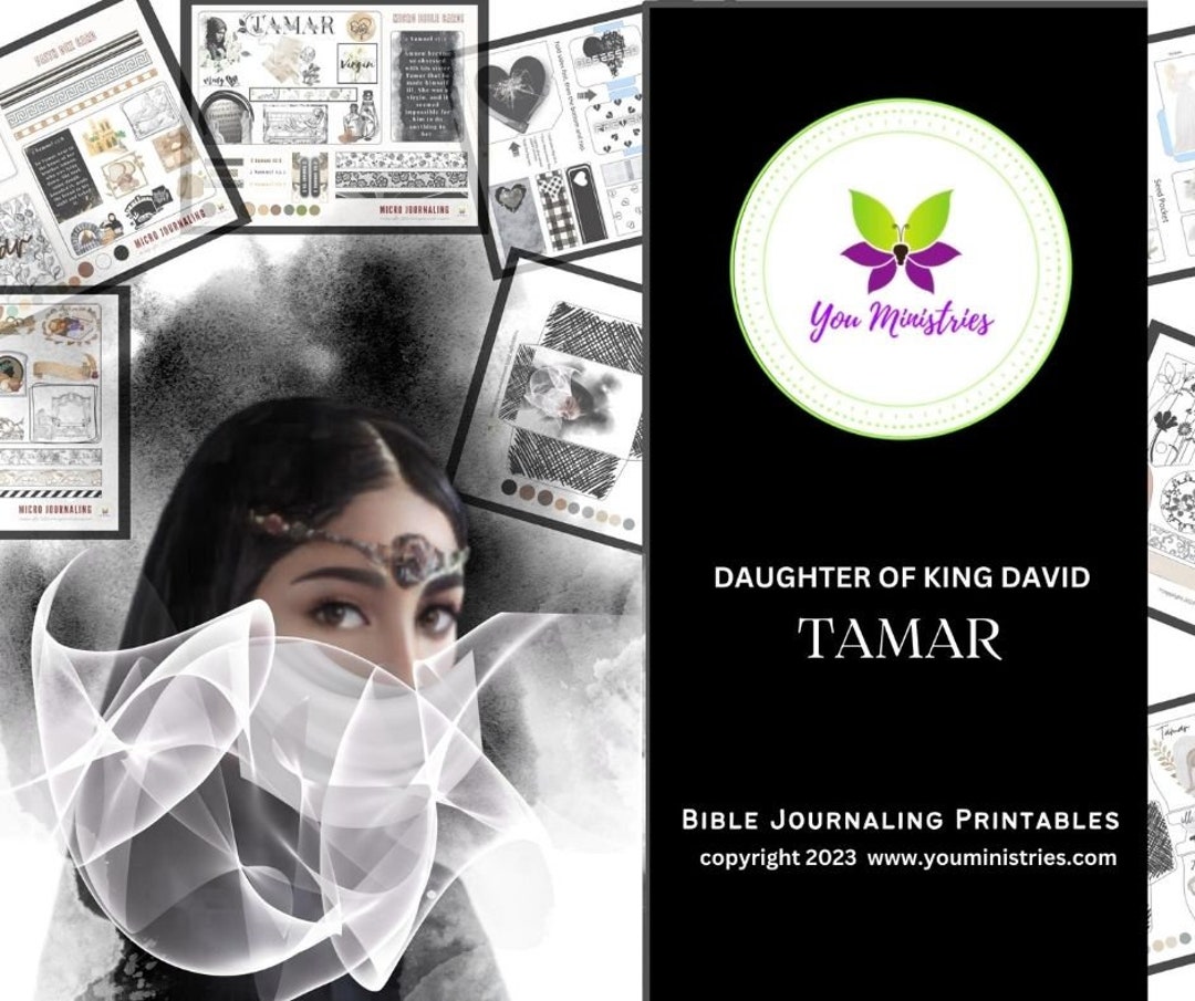 Tamar (king David), Women of the Bible, Bible Journaling Stickers ...