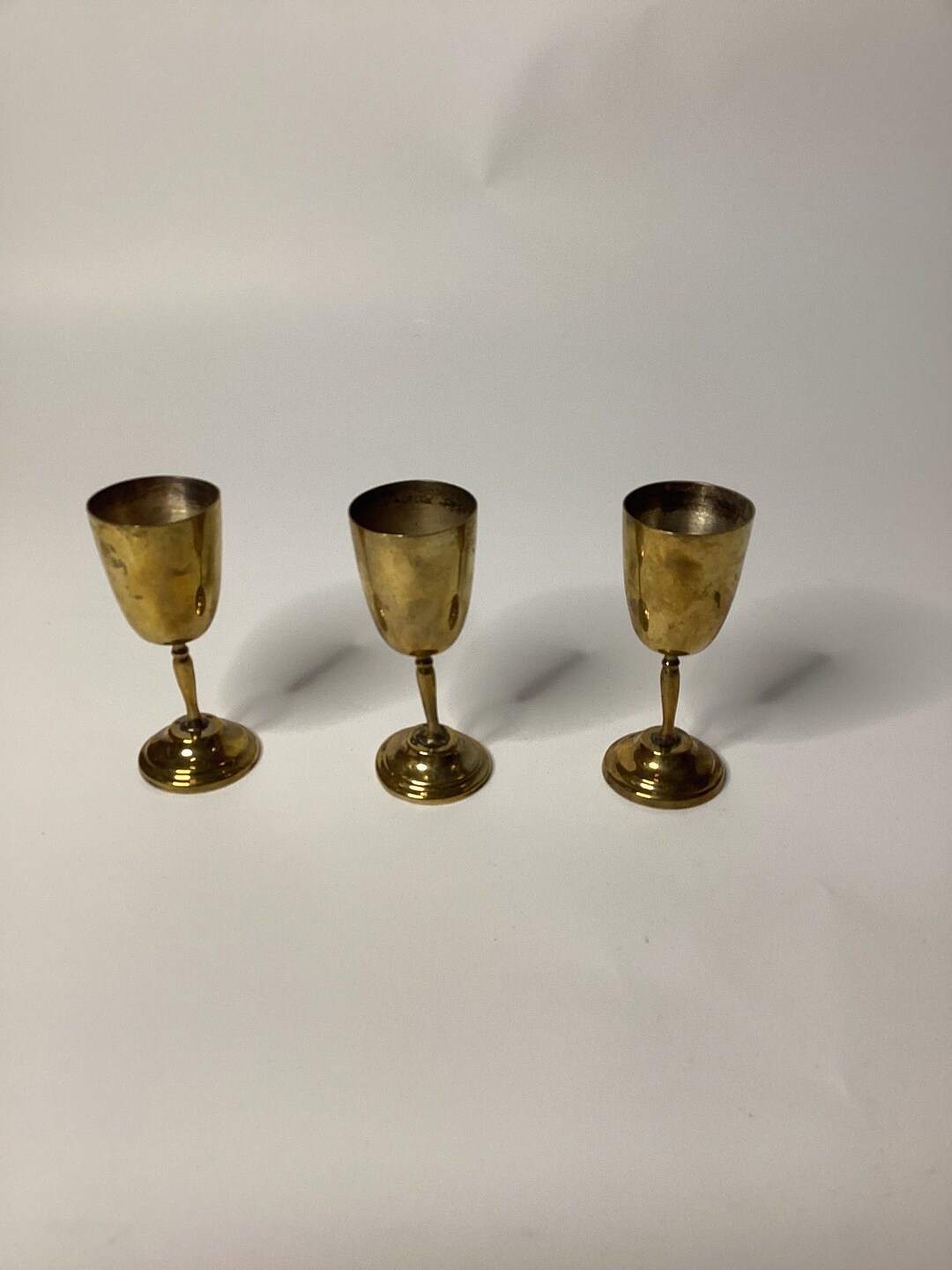 Set of 3 Vintage Mexican Small Goblets - Etsy
