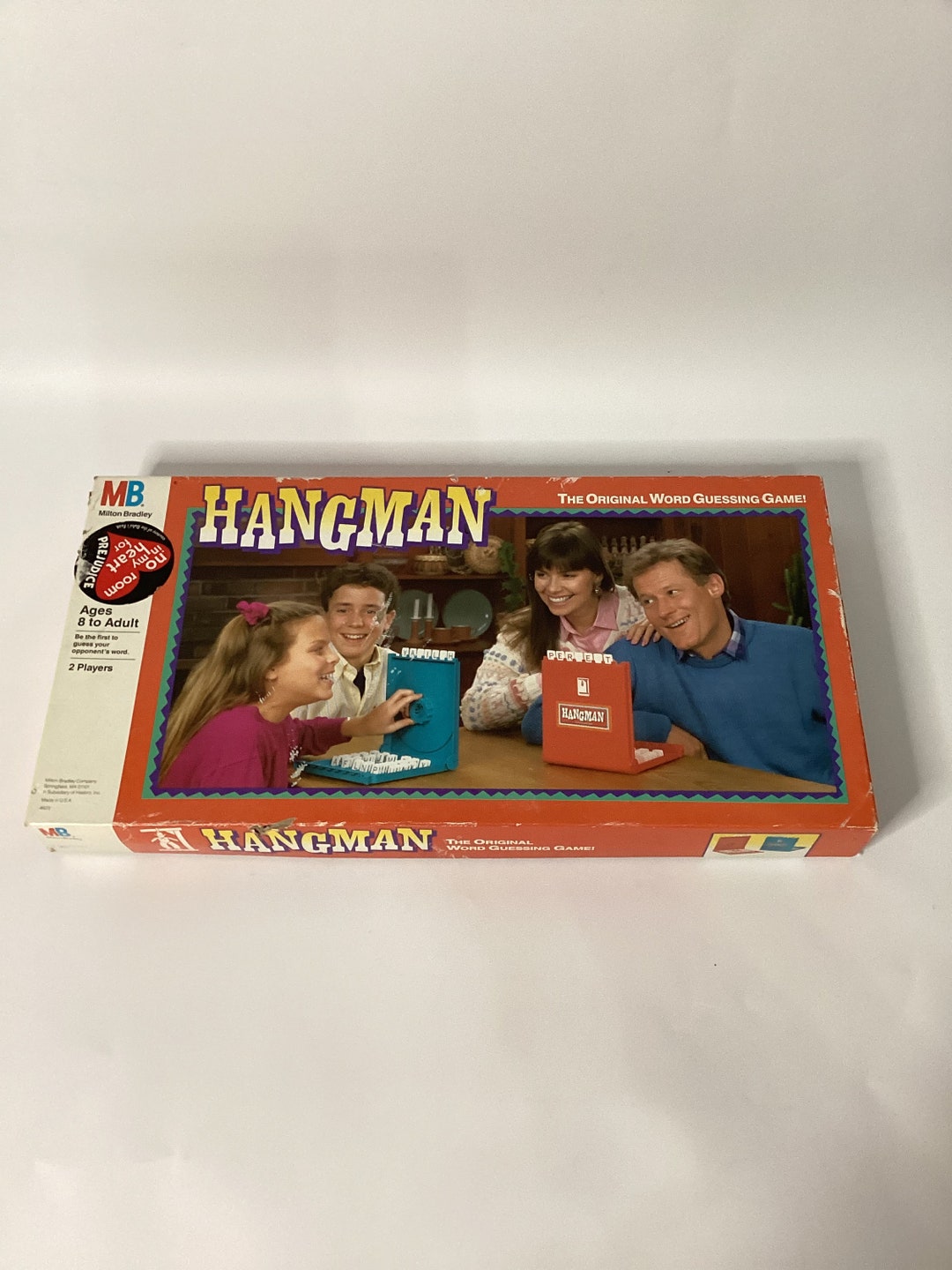 Hangman Milton Bradley Board Game Word Guessing 1988 - Etsy