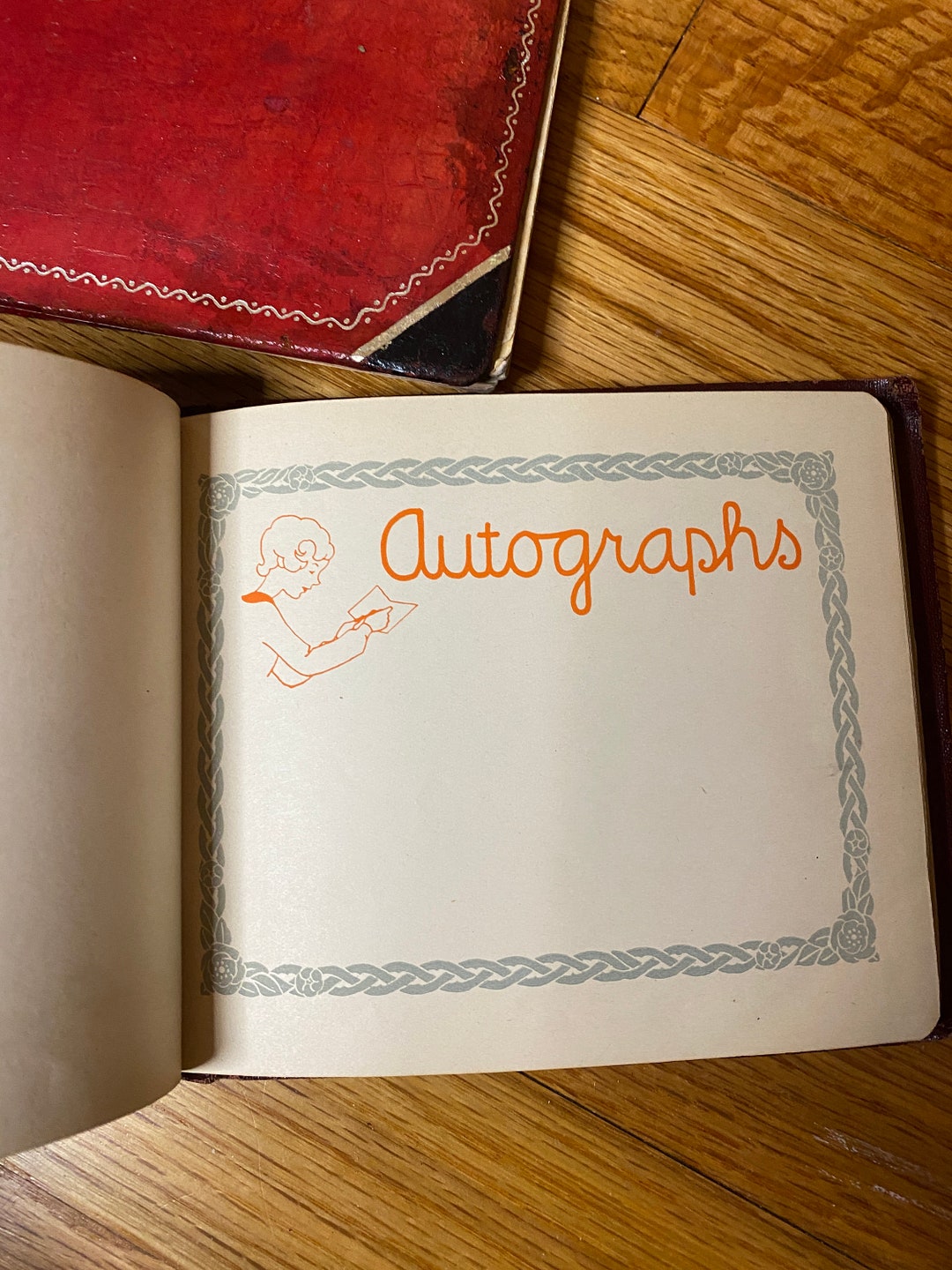 Set of 2 Vintage Autograph Books 1930s - Etsy