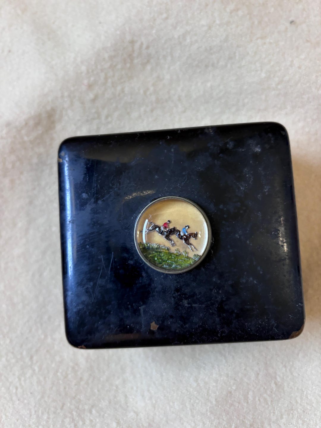 Vintage German Trinket Box - Etsy