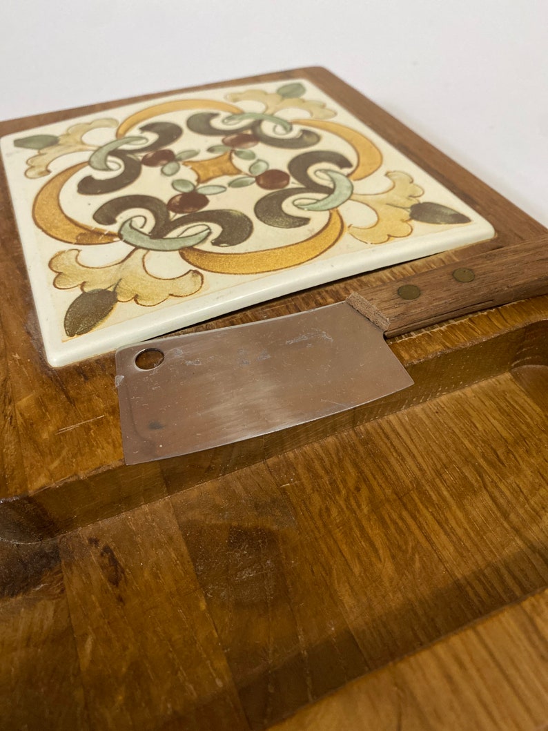 1970s Jerry Abrams Cheese Tray - Etsy