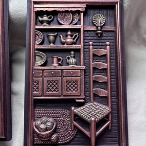 Vintage Miller Plastic Molding Art Work - Etsy
