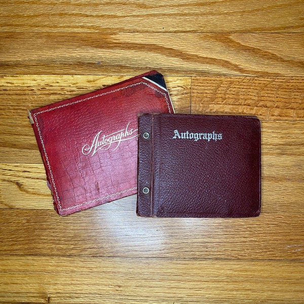 Vintage Autograph - Etsy