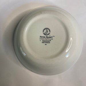 Peter Rabbit Wedgewood Vintage Bowl - Etsy