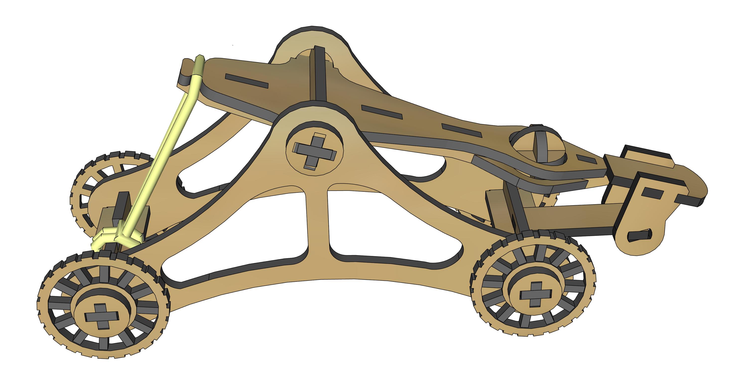 Catapult Toy SVG File Download for Laser Cutters 3mm - Etsy